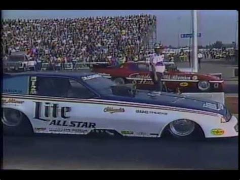 Drag Racing 1984 Nhra World Finals Funny Car Semi Finals Youtube