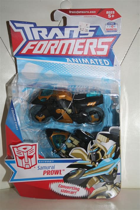 Transformers Animated Samurai Prowl Deluxe Class Figure Parry Game
