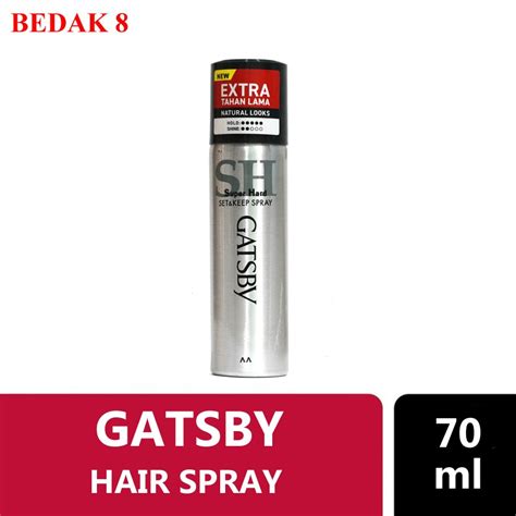 Jual Gatsby Set And Keep Spray Super Hard Gatsby Hair Spray 70 Ml