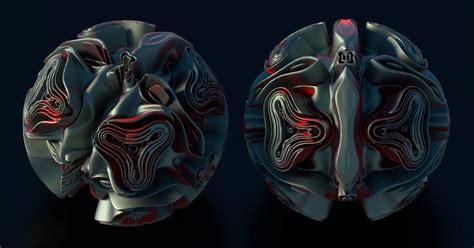 32 Abstract Mathematical Shapes Flippednormals