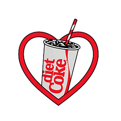 Diet Coke Heart Png Diet Coke Lover Png Soda Lover Valentine Png