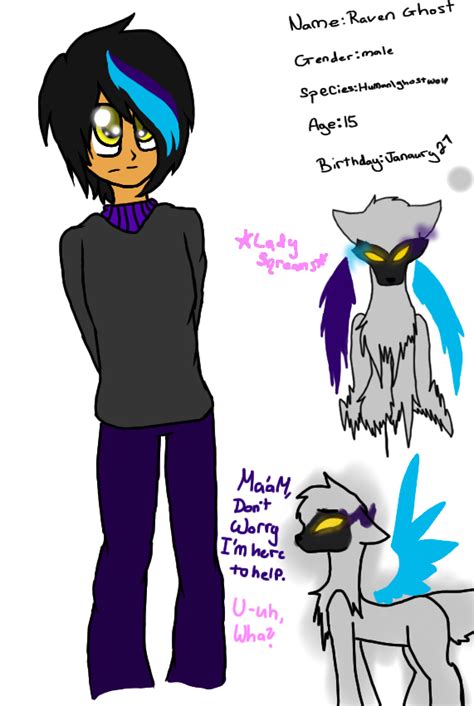 Danny Phantom Oc Raven Ghost By Starstruckmoonknight On Deviantart