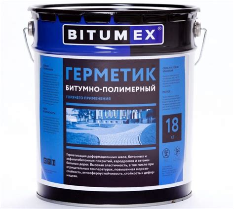 Битумный герметик: виды, характеристики, применение и популярные марки