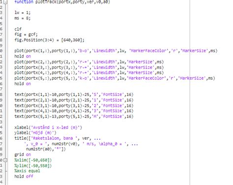 Solved I Need Some Help With My Matlab Code