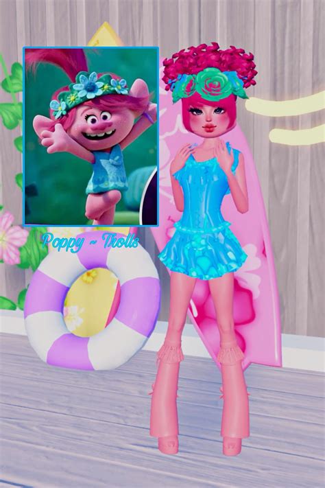 Dress To Impress Outfit Princess Poppy From Trolls Dress To Impress Fashion Dress Up Games