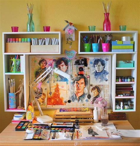65 Stunning Art Studio Design Ideas For Small Spaces