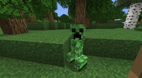 Texture Update Style Creeper Retexture Minecraft