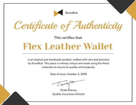Free Auction Certificate Template To Edit Online