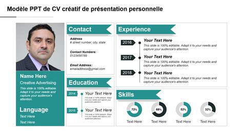 Top 25 Des Modèles De Cv Pour Powerpoint Pour Mettre En Valeur Vos