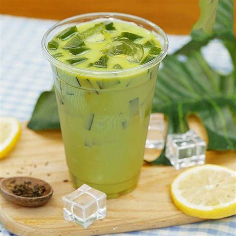 cách nấu trà sữa thái xanh