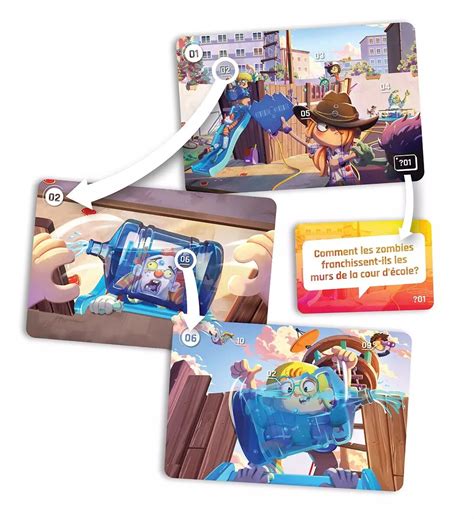 Flashback Zombie Kidz Jeu d enquête coopératif dès 7 ans Espritjeu