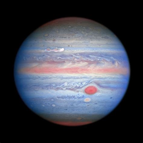 An Image Of Jupiter Taken By Nasas Hubble Space Telescope In