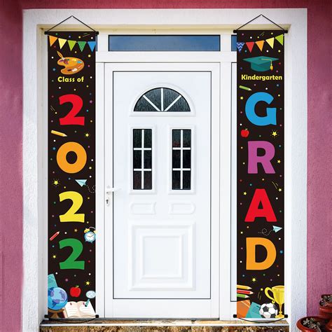 Buy 2022 Graduation Banner Decorations Kindergarten Grad Door Banner