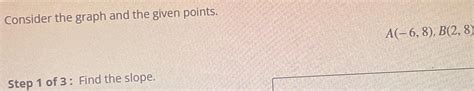 Solved Consider The Graph And The Given Chegg