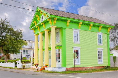 모더레이트 New England 하우스 및 상점쿠폰 채텀 케이프코드 Massachusetts 0명에 대한 스톡 사진 및 기타