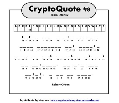 Free Printable Cryptoquip Puzzles Free Printable