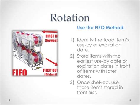 Safe And Effective Food Storage