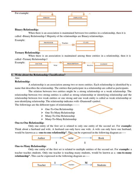 Binary Relationship Employee Person Pdf Plsql Relational Database
