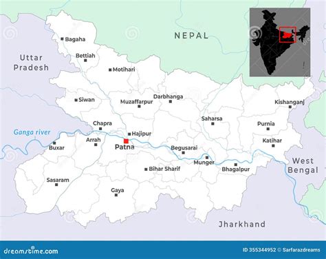 Patna Map Detailed Black Map Of Patna City Poster With Roads