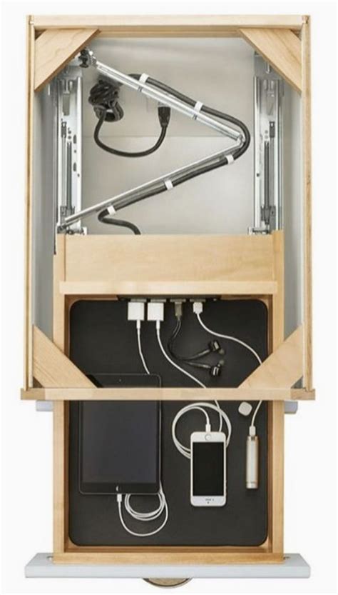 Creative And Easy DIY Charging Station Ideas ARA HOME Woodworking Woodworking Plans Design
