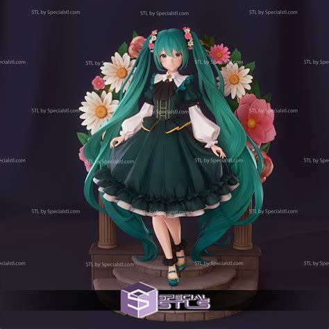 Hatsune Miku Posing 3d Printing Figurine Stl Files Specialstl