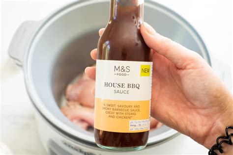 Slow Cooker Bbq Chicken Thighs Recipe Hint Of Helen