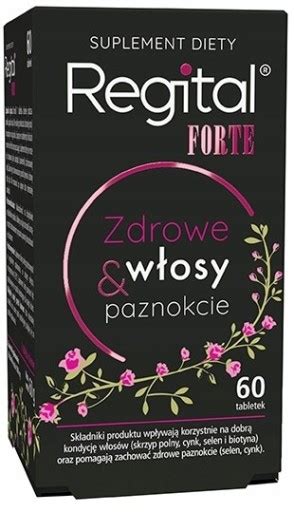 Regital Forte Skrzyp Polny Włosy Paznokcie 60tabl 12762133542 Allegropl