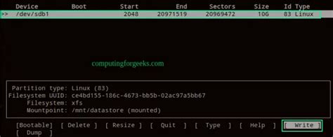 How To Resize XFS Btrfs File Systems On Linux ComputingForGeeks