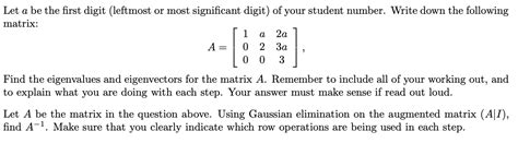 solved let a be the first digit leftmost or most
