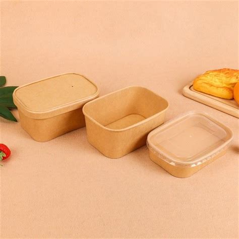 White Rectangle Disposable Bowls With Lids Manufacturers Suppliers