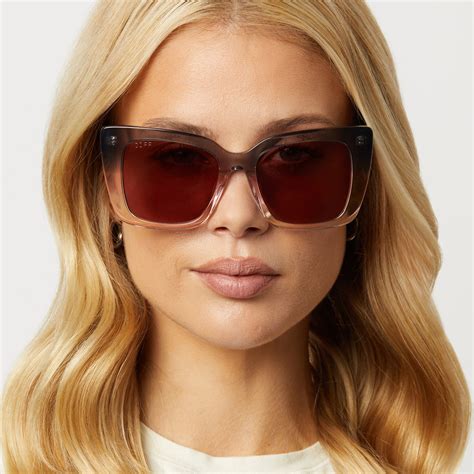 Lizzy Black Smoke To Vinatge Rose Crystal J10 Design