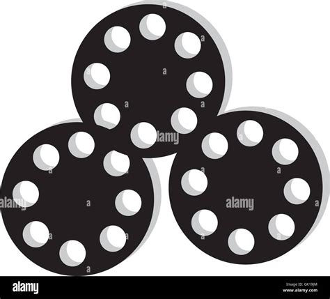 Carrete de cine Imágenes vectoriales de stock Alamy