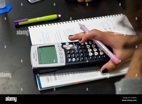 Texas Graphing Calculator Hi Res Stock Photography And Images Alamy