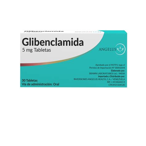 Glibenclamida Angelus Health