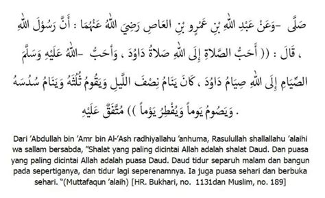 Hari Yang Dilarang Puasa Daud Simak Supaya Amalannya Diterima