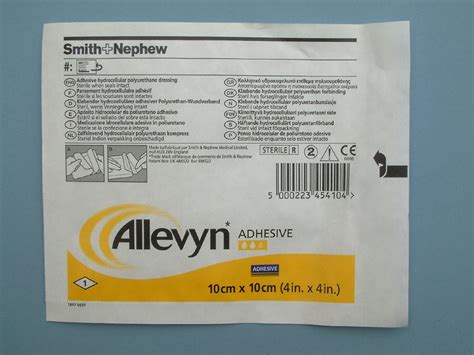 Allevyn Adhesive Dressings Datacard