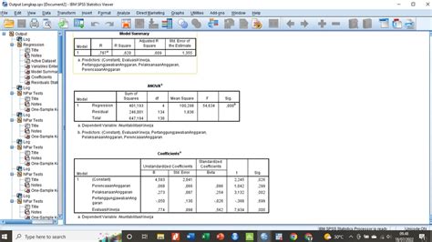 Jasa Olah Data Disini Aja Statistical Analysis