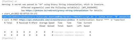 Can Someone Help Me To Fix Below Mentioned Jenkins Groovy Syntax Error