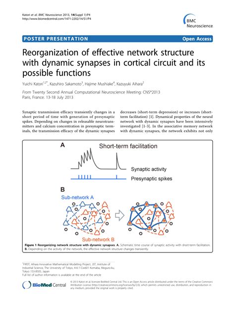 Pdf Reorganization Of Effective Network Structure With Dynamic