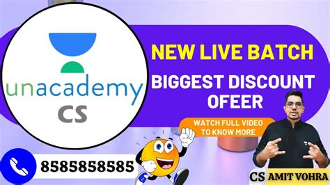 New Live Batch Biggest Discount Offer Cs Csexecutive Newsyllabus Newbatch Viral Trending