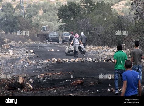 Nablus West Bank Palestinian Territory 14th June 2013 Palestinian