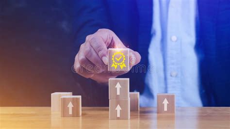 Quality Assurance Control Standards Hand Shows The Sign Of The Top Service Quality Assurance