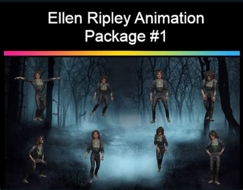 Dead By Daylight Ellen Ripley Alien Animation Package Version 1 Etsy