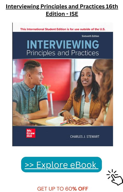 Interviewing Principles And Practices Th Edition ISE EBook PDF ISBN By