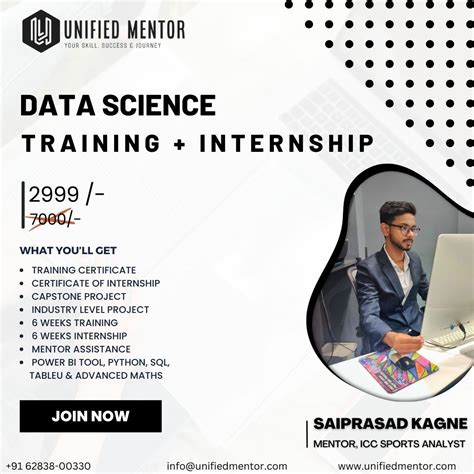 Unified Mentor On Linkedin Datascienceinternship Careergrowth 10