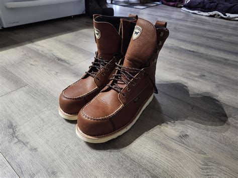resole question i got these csa irish setter wingshooter 8 boots a