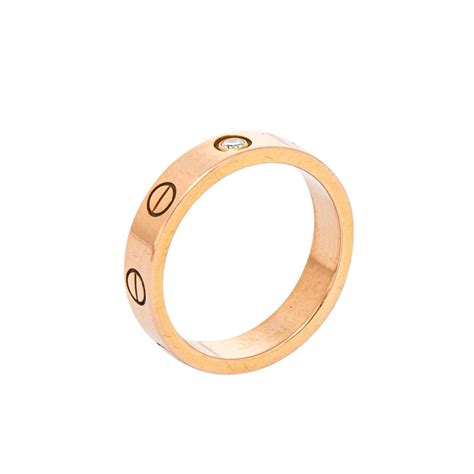 Cartier Love Platinum Band Ring Size Euro 49 For Sale At 1stdibs
