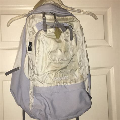 Jansport Airlift Light Blue Gray Backpack Gem
