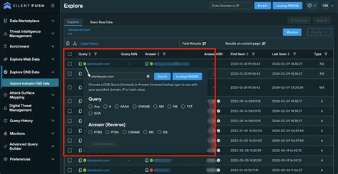 Passive Dns Lookup Using Silent Push