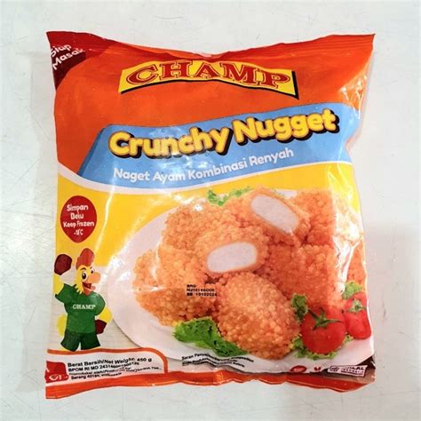 Jual Champ Crunchy Nugget Ayam 450g Shopee Indonesia